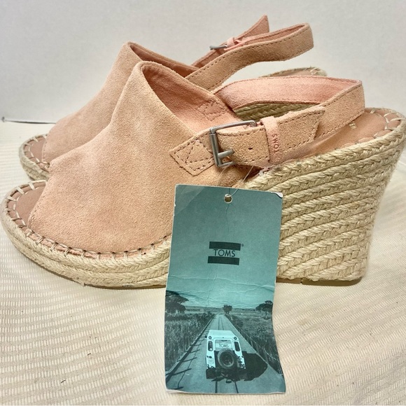 Toms | Shoes | Nwt Toms Monica Wedge Sandle | Poshmark